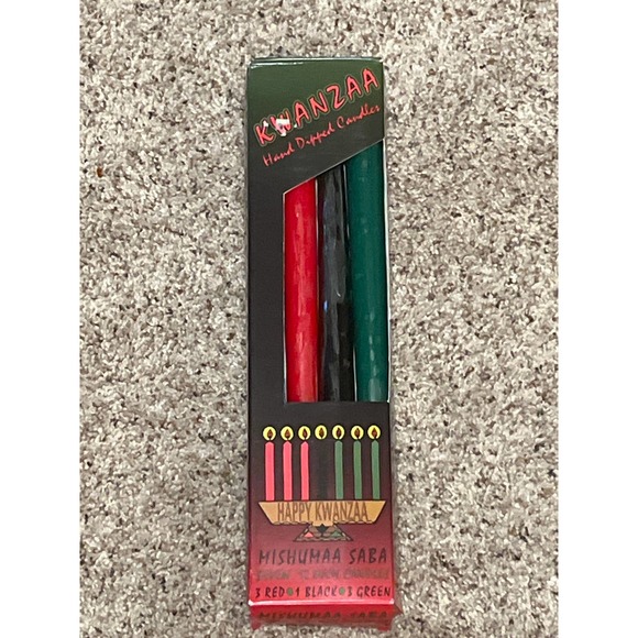 Kwanzaa | Accents | Kwanzaa Hand Dipped Candies Mishumaa Saba Seven 2 ...